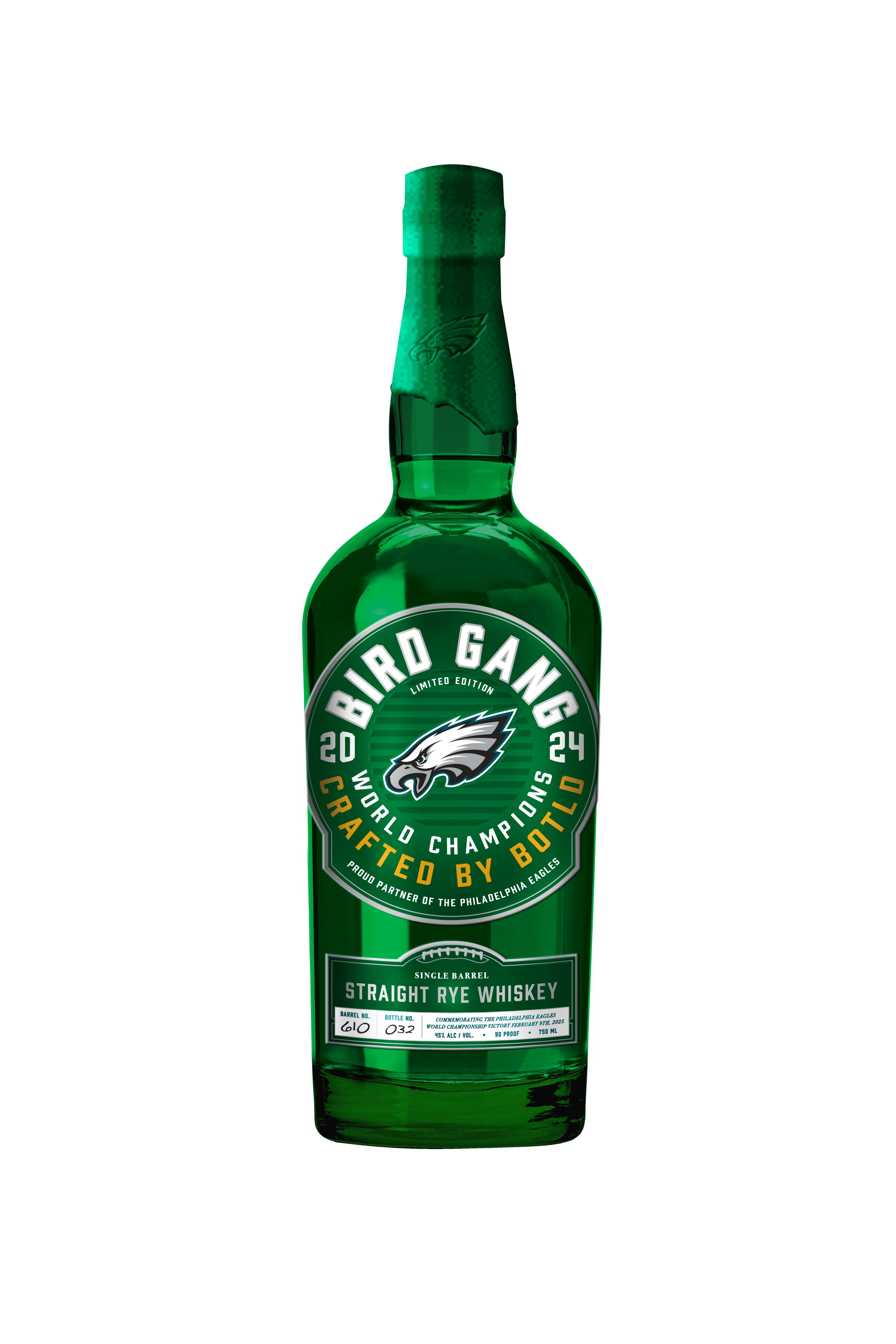 Bird Gang World Championship 2024 Single Barrel Straight Rye Whiskey ...